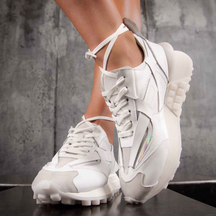 Adidași Character, Alb Culoare | ExclusiveJeans.ro